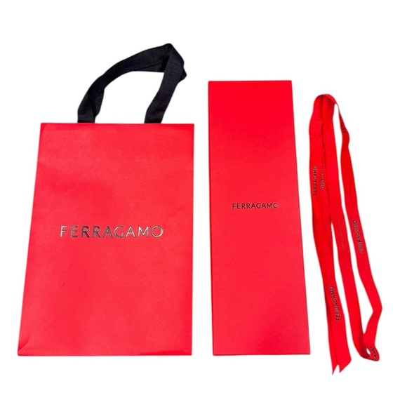 Salvatore Ferragamo | Other | Salvatore Ferragamo Gift Set Bag Box ...